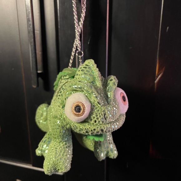 Disney | Bags | Rare Disneys Tangled Pascal The Chameleon Coin Zipper ...
